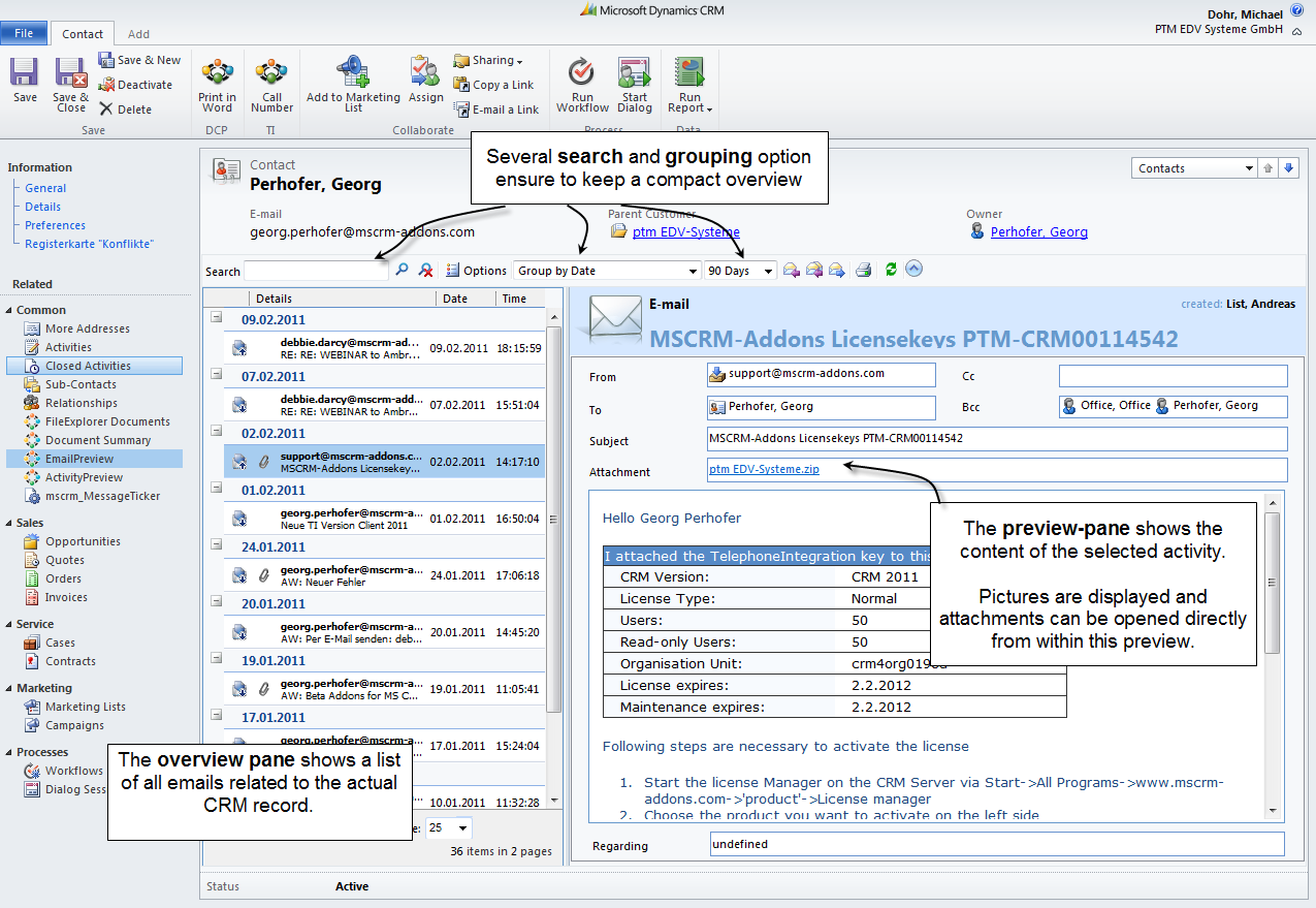 MSCRM 2011 – Addons | Microsoft Dynamics CRM - Addons